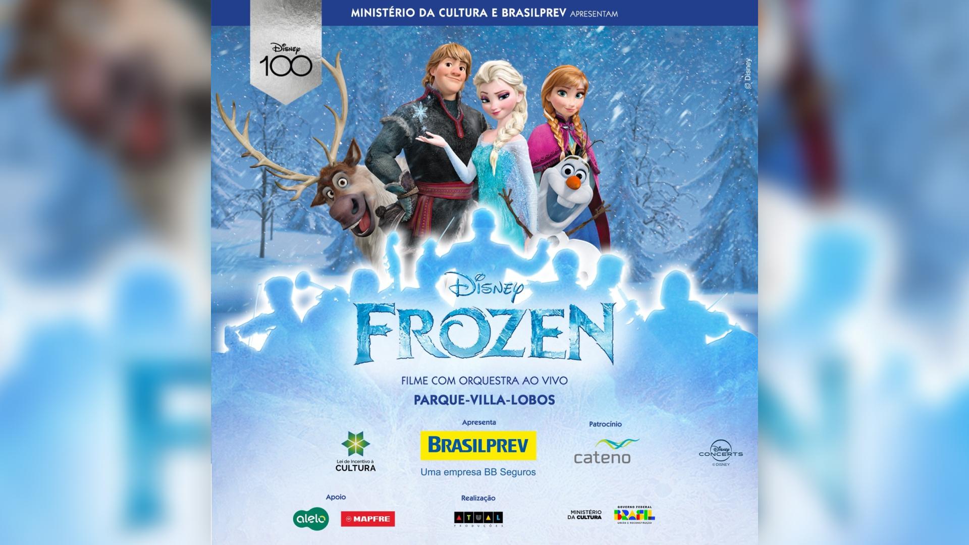 Brasilprev apresenta em São Paulo o espetáculo musical “Frozen in Concert”