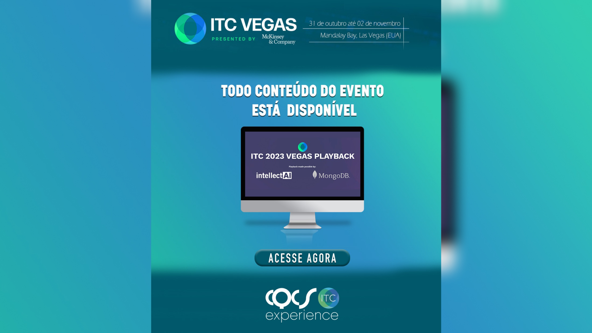 Site do ITC disponibiliza todas as apresentações do evento — Universo ...